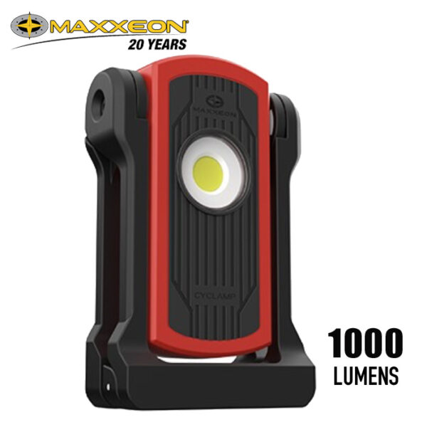 Maxxeon WorkStar CYCLAMP Rechargeable Clamp Light | MXN00840