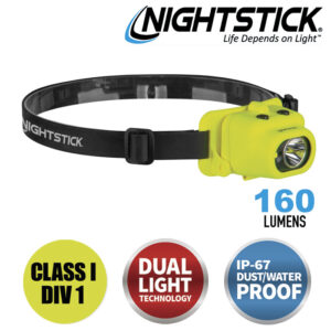 Nightstick Instrinsically Safe Rechargeable Headlamp XPR-5554G, Class I ...