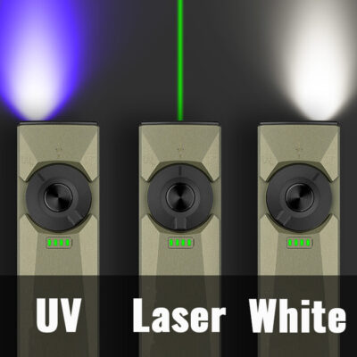 Olight Arkfeld Ultra | White LED, UV LED + Green Laser