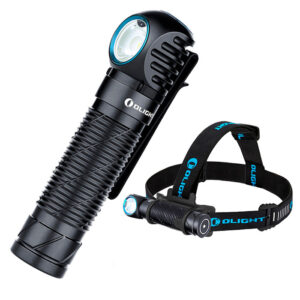 Olight Perun 2 Right Angle Flashlight and Headlamp | 2,500 lumens