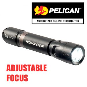 Pelican 5050R USB Rechargeable Flashlight | Adjustable Focus | Pelican ...