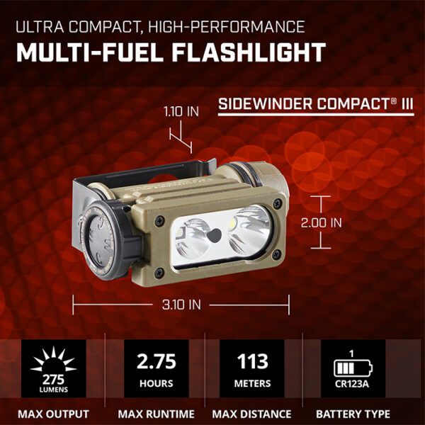 Streamlight Sidewinder Compact III 14519 14213