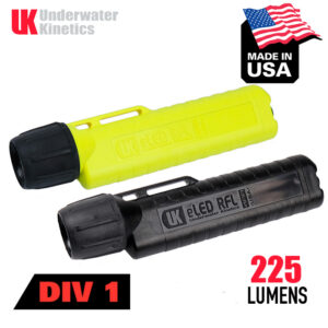 Underwater Kinetics 4AA eLED RFL Flashlight | Intrinsically Safe ...